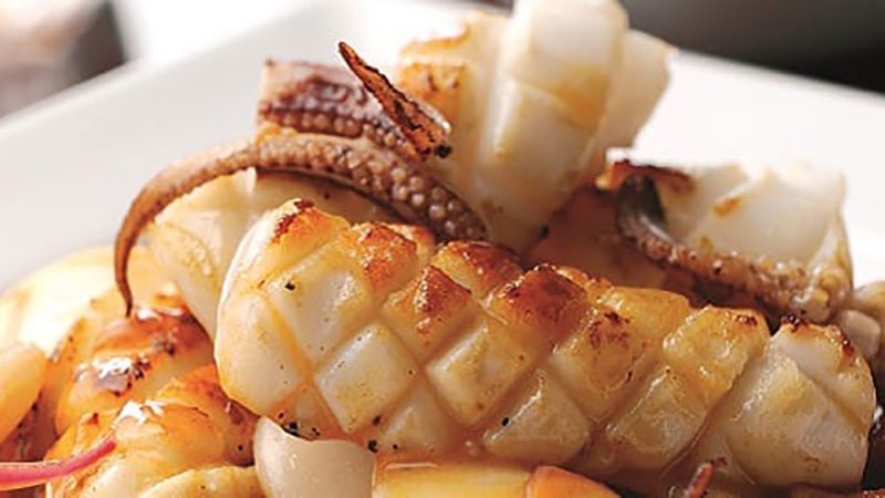 Pan Fried Squid - Walter Purkis and Sons