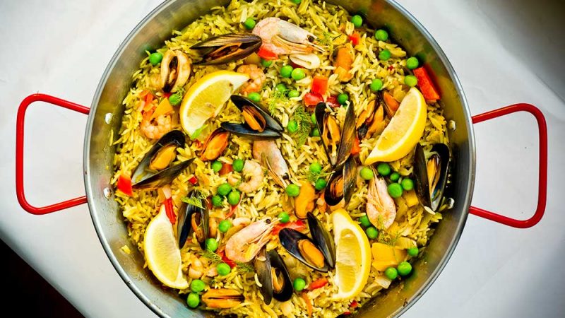 Paella Recipe - Walter Purkis and Sons