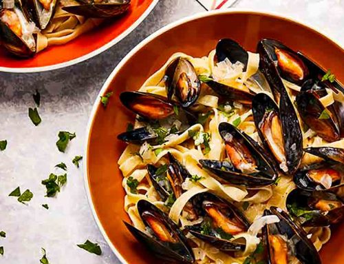 Pan Fried Hake with Mussel Broth - Walter Purkis and Sons