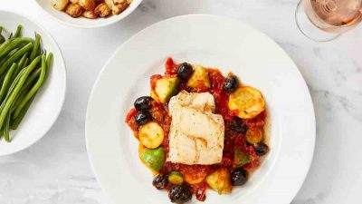 Provençale Cod Pan Fried - Walter Purkis and Sons