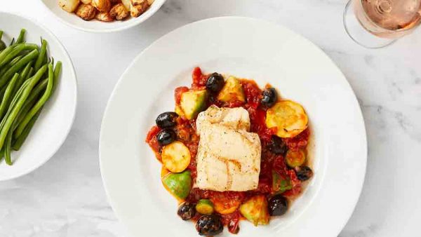 Provençale Cod Pan Fried - Walter Purkis and Sons